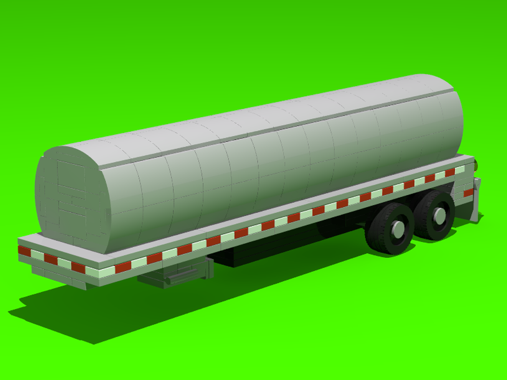 LEGO MOC-90540 6-Wide Tanker Trailer by The Lego Master | Rebrickable ...