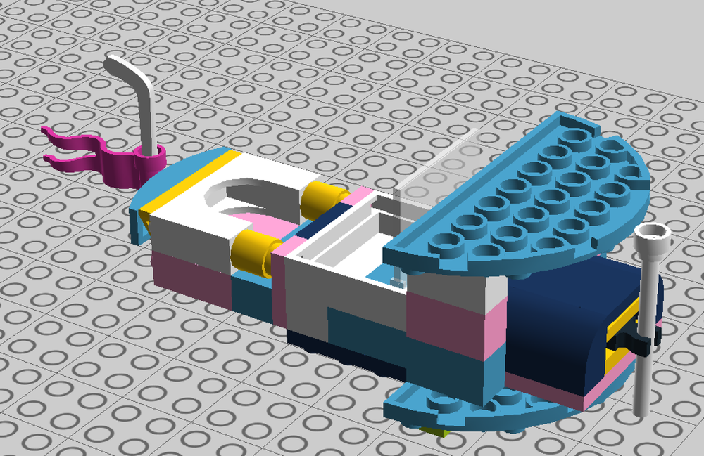 LEGO MOC Lego 41328 alternative build tutorial by JBDesign ...