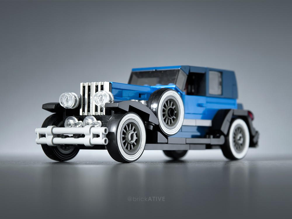 LEGO MOC Duesenberg SJ, 1935 by BrickAtive | Rebrickable - Build with LEGO