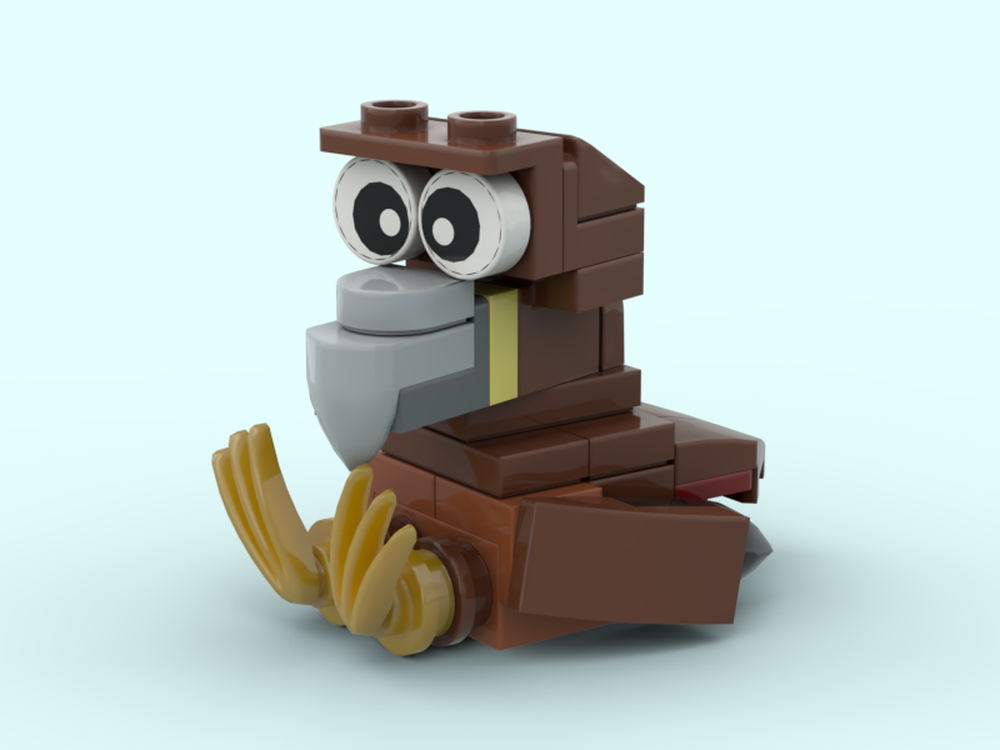 LEGO MOC Funny Birds: Hawk by olivercgoetz | Rebrickable - Build with LEGO