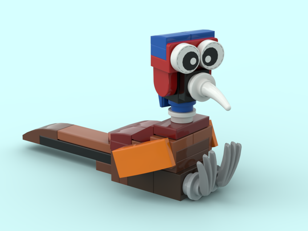 Lego Moc Funny Birds Pheasant By Olivercgoetz Rebrickable Build