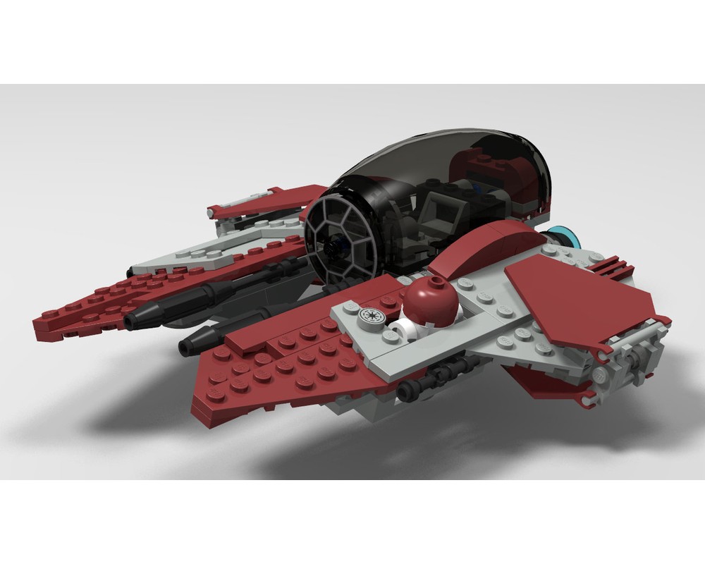 LEGO MOC FIXED 75135 Obi-Wan's Jedi Interceptor by Legobrickfreak ...