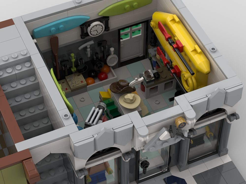 LEGO MOC Outdoor Sports Shop by Brick Artisan | Rebrickable - Build ...