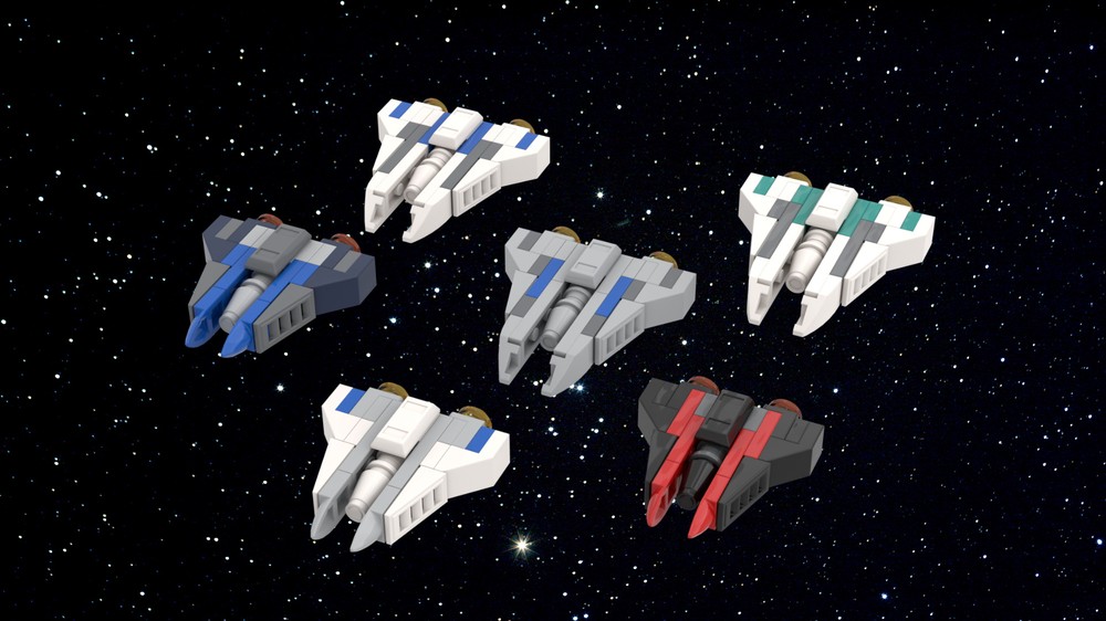 LEGO MOC 1:1455 Kom'rk-class Fighter/Transports by Kdapt-Preacher ...