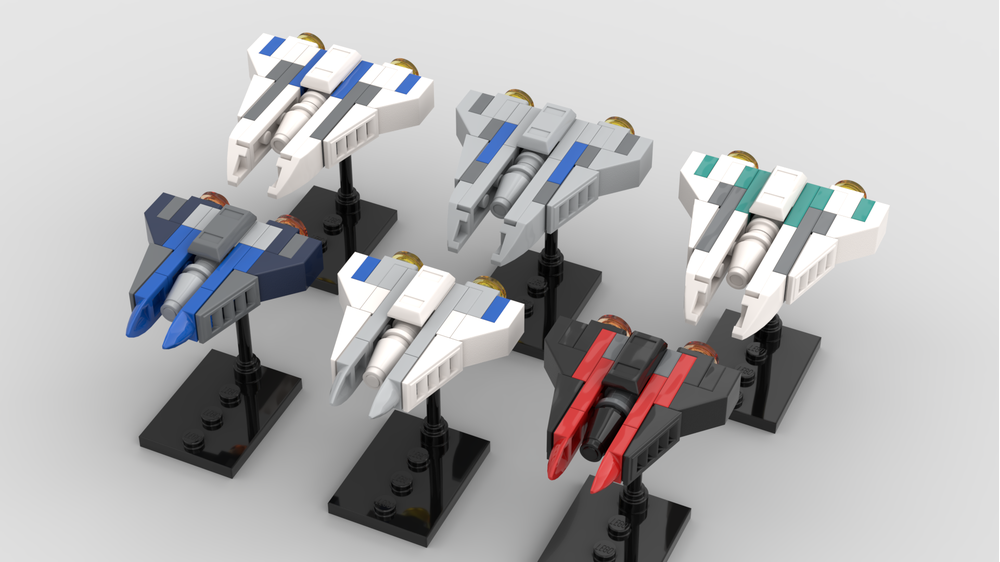 LEGO MOC 1:1455 Kom'rk-class Fighter/Transports by Kdapt-Preacher ...