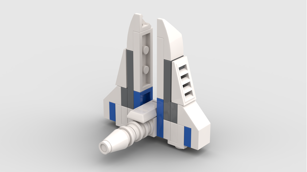 LEGO MOC 1:1455 Kom'rk-class Fighter/Transports by Kdapt-Preacher ...