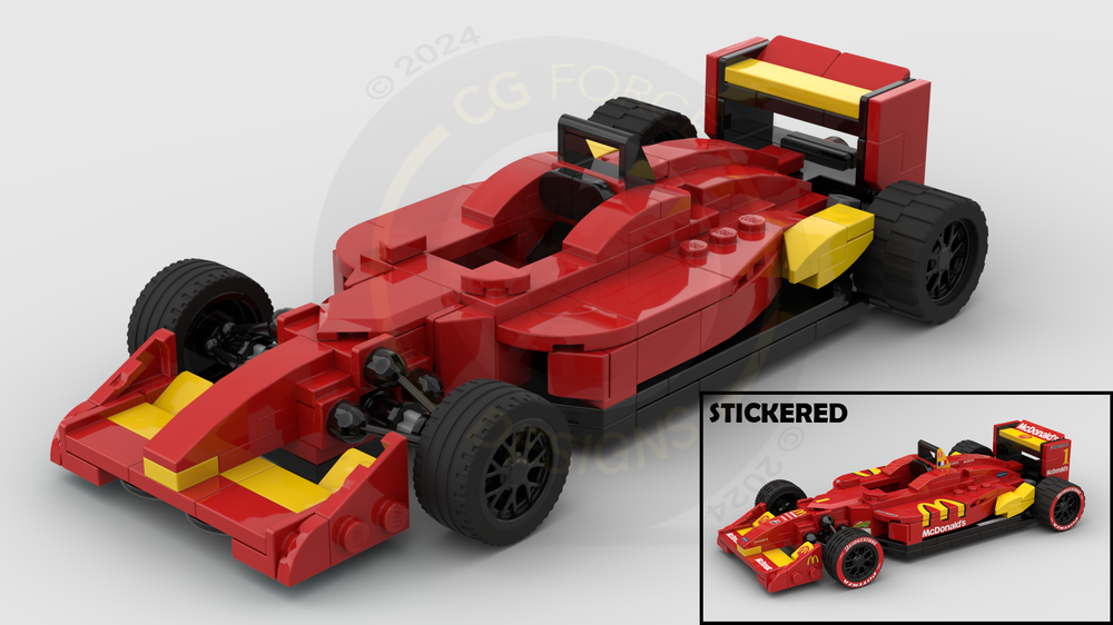 LEGO MOC Indycar 2007 NHL Bourdais by CGForceDesigns | Rebrickable ...
