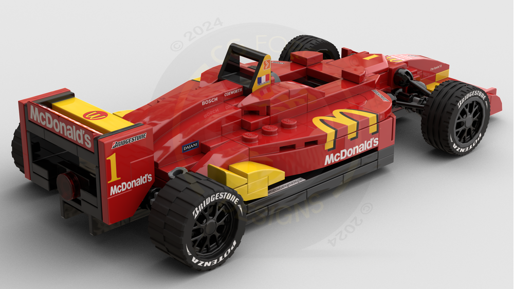 LEGO MOC Indycar 2007 NHL Bourdais by CGForceDesigns | Rebrickable ...