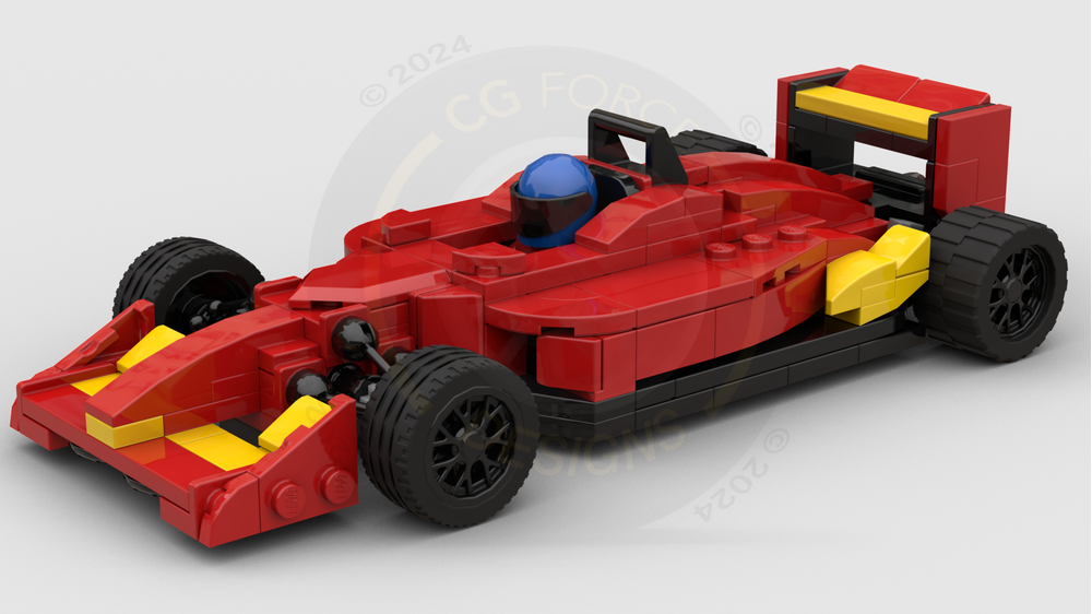 LEGO MOC Indycar 2007 NHL Bourdais by CGForceDesigns | Rebrickable ...