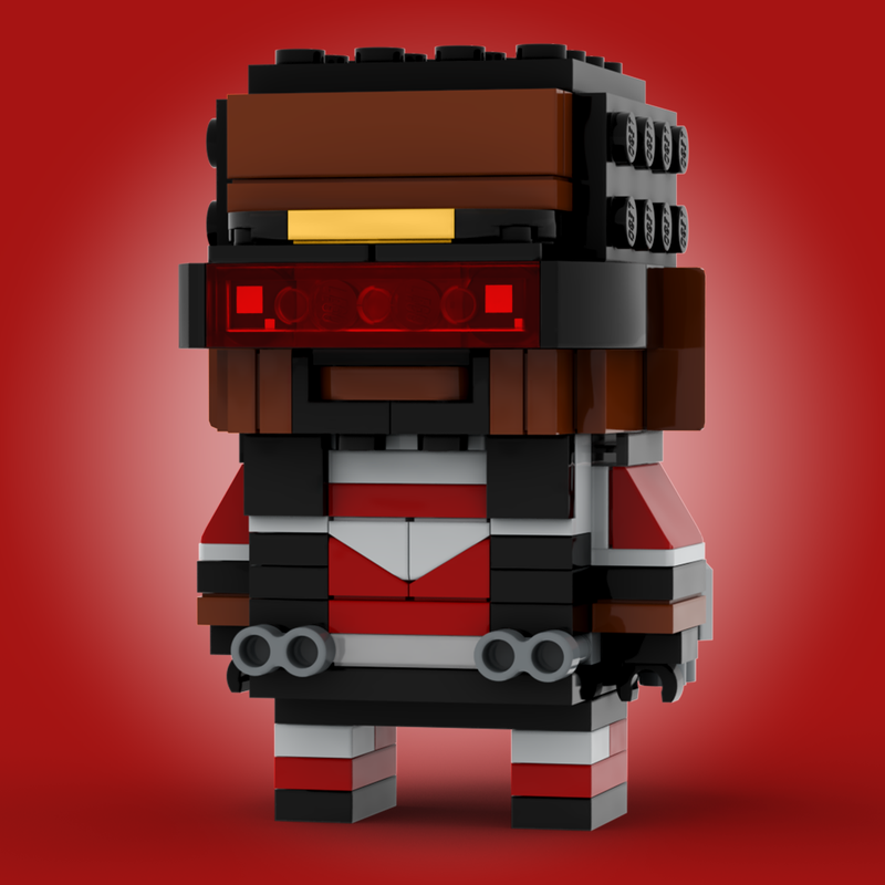 LEGO MOC Falcon BrickHeadz by Stormythos | Rebrickable - Build with LEGO