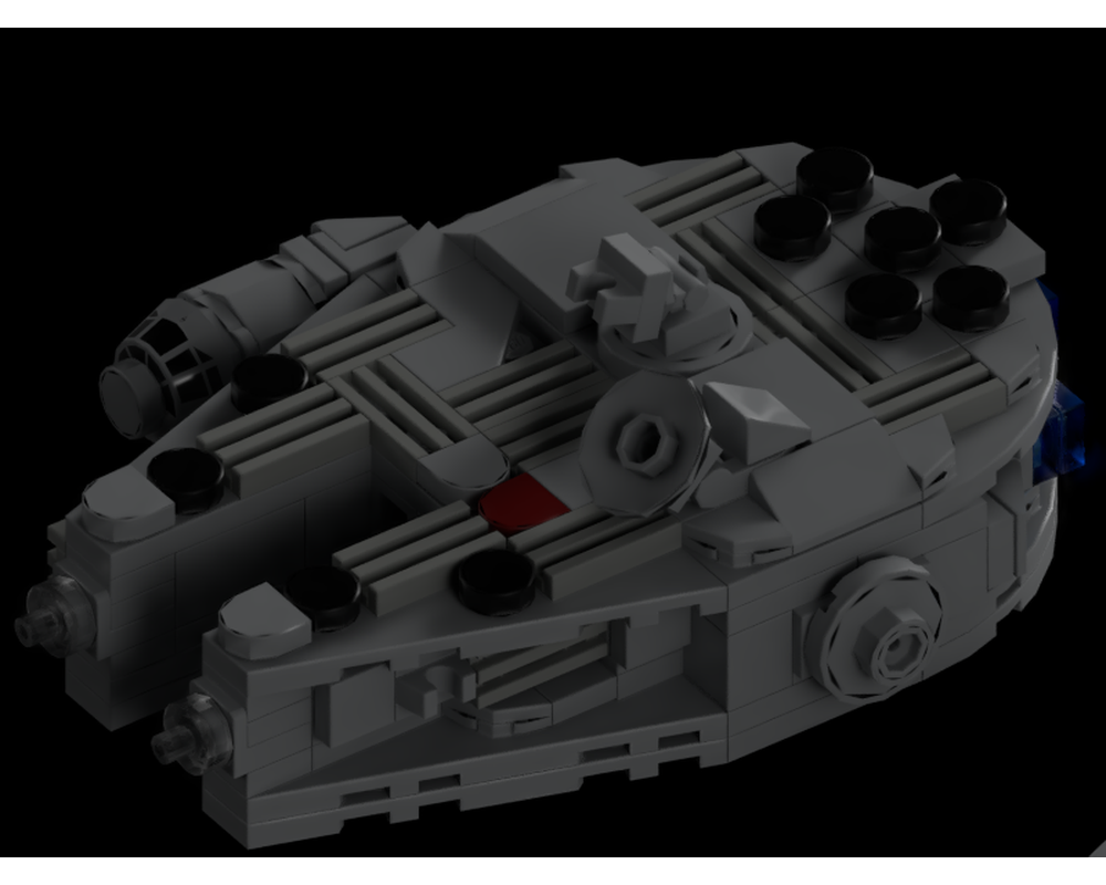 LEGO MOC Mini Millenium Falcon by Shikoku Arnumi | Rebrickable - Build ...
