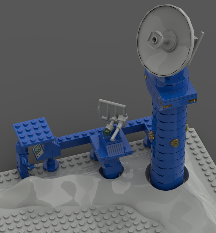 LEGO MOC Keppler Port Auxiliary Radar Post by zero_g_is_fun ...