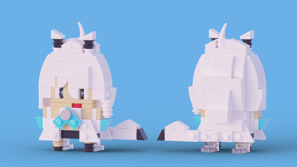 LEGO MOC Shirakami Fubuki by BrickHugger171 | Rebrickable - Build with LEGO
