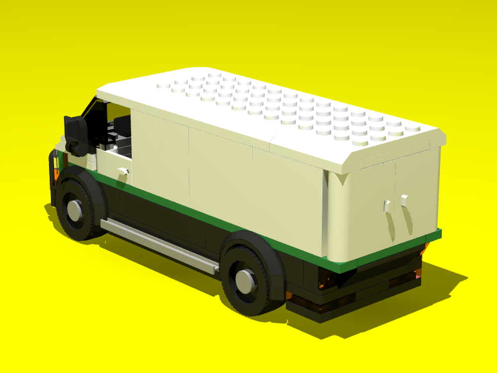 LEGO MOC Bank Van by The Lego Master | Rebrickable - Build with LEGO