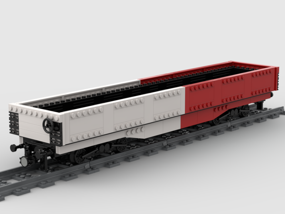 LEGO MOC Box car (Red/White) by Your Brick Guy | Rebrickable - Build ...