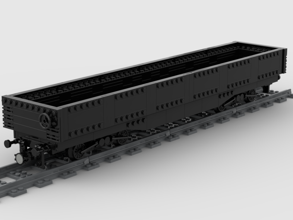 LEGO MOC Box Car (black) by Your Brick Guy | Rebrickable - Build with LEGO
