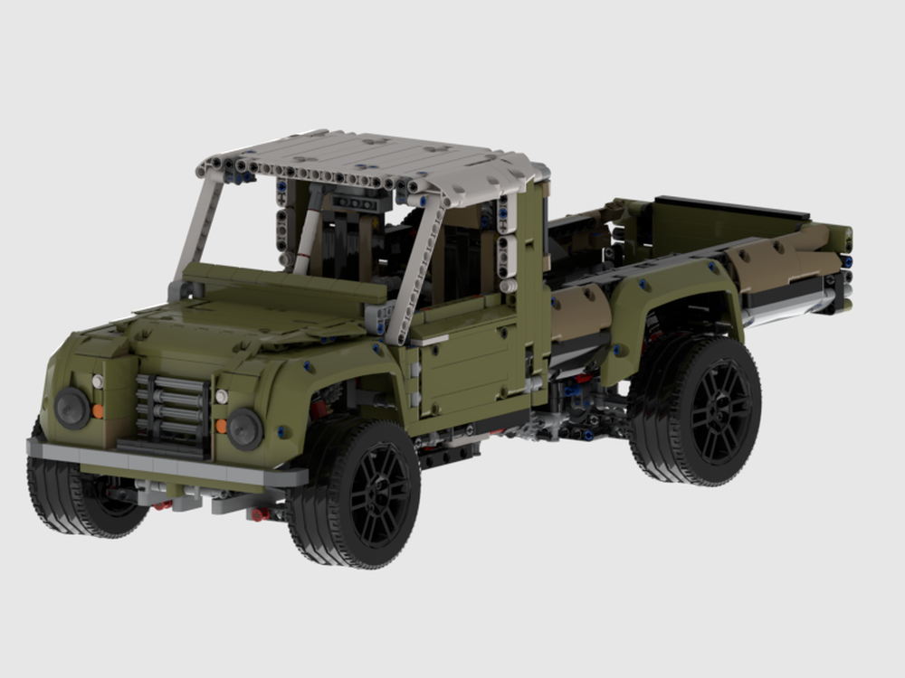 LEGO MOC 42110 alt Defender Mk3 109HDPU by przemoe | Rebrickable ...