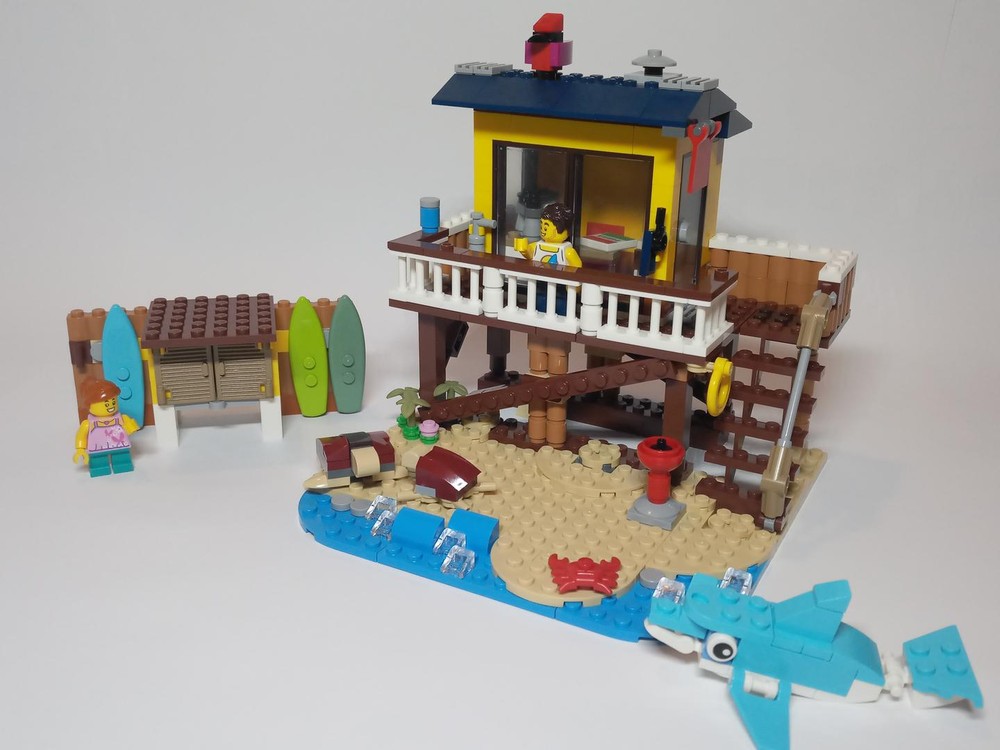LEGO MOC 31118 Lifeguard Tower by Dafeld | Rebrickable - Build with LEGO