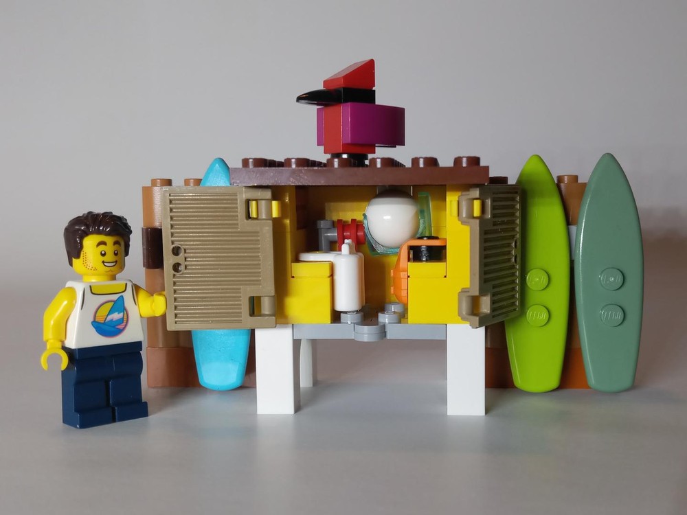 LEGO MOC 31118 Lifeguard Tower by Dafeld | Rebrickable - Build with LEGO