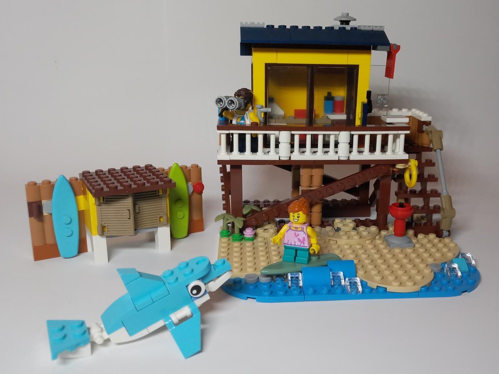 LEGO MOC 31118 Lifeguard Tower by Dafeld | Rebrickable - Build with LEGO