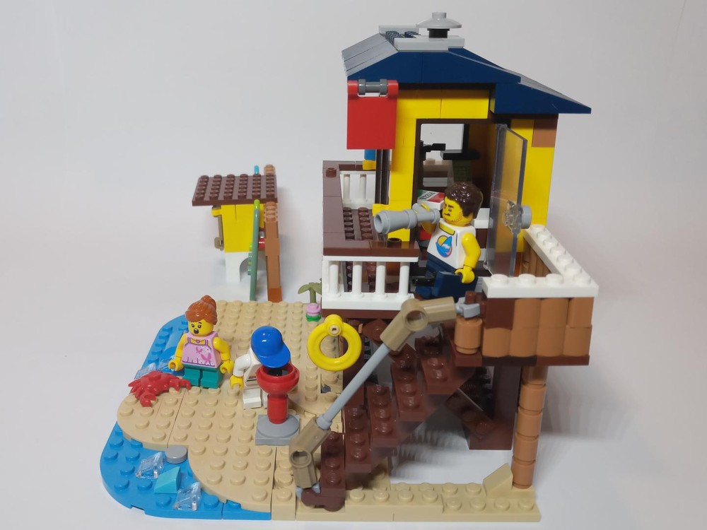 LEGO MOC 31118 Lifeguard Tower by Dafeld | Rebrickable - Build with LEGO