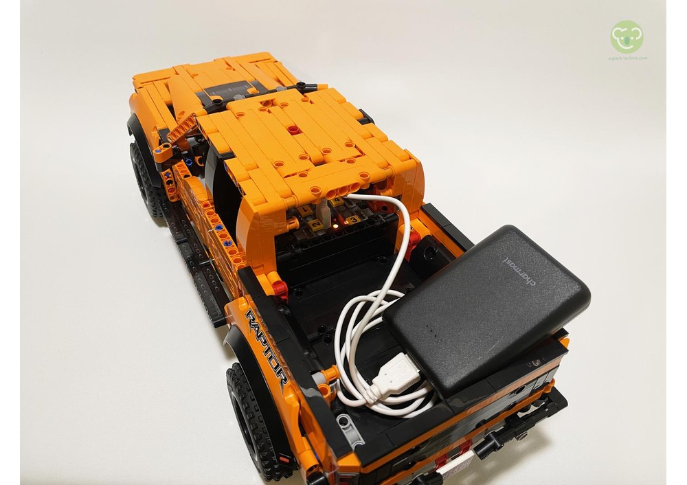 LEGO MOC Motorized Chassis for Ford Raptor 42126 : 4WD + Buwizz + 2 ...