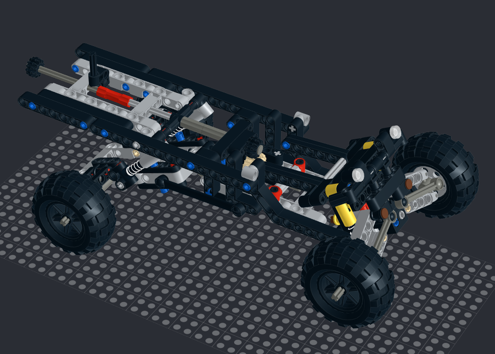 LEGO MOC Trophy Truck (Chassis) by isuzu | Rebrickable - Build with LEGO