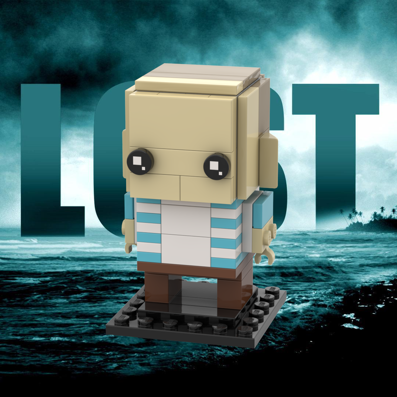 LEGO MOC Lost - John Locke by GreatToBeGary | Rebrickable - Build with LEGO