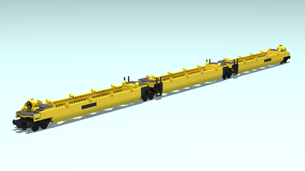 LEGO MOC TTX Intermodal Well Car - 40 ft by Phlattax | Rebrickable ...