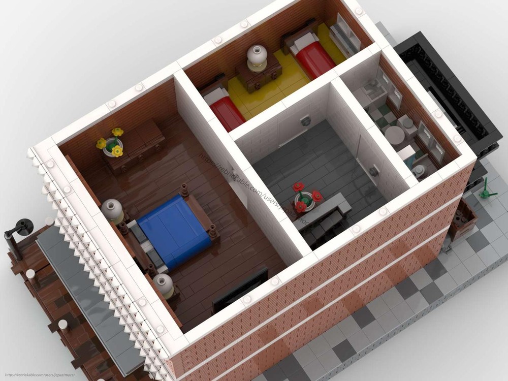 LEGO MOC Butcher Shop CM7 by jepaz | Rebrickable - Build with LEGO