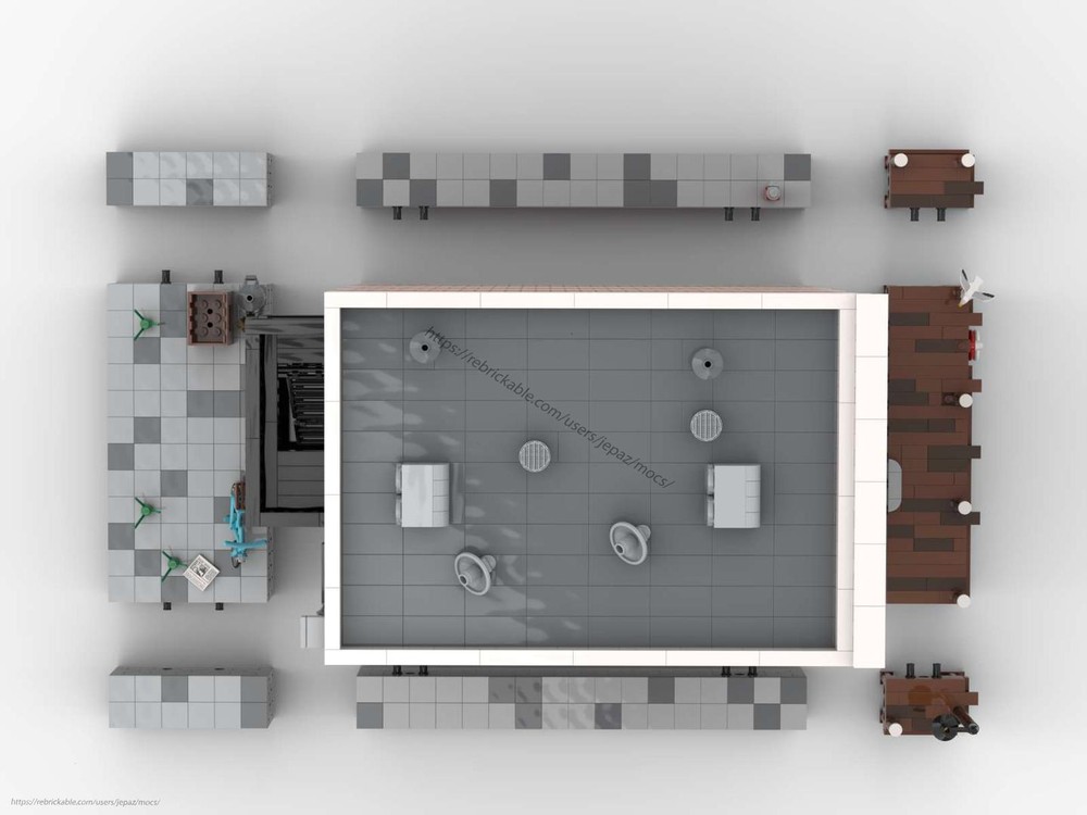 LEGO MOC Butcher Shop CM7 by jepaz | Rebrickable - Build with LEGO