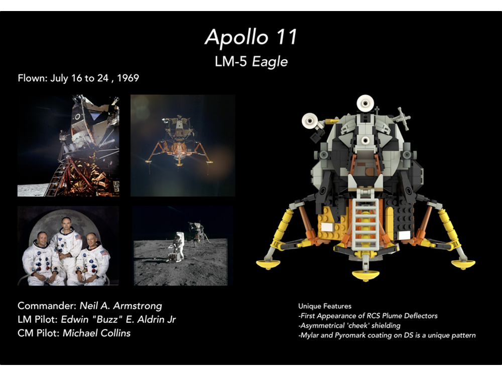 LEGO MOC Apollo Lunar Module by Ikhasi | Rebrickable - Build with LEGO
