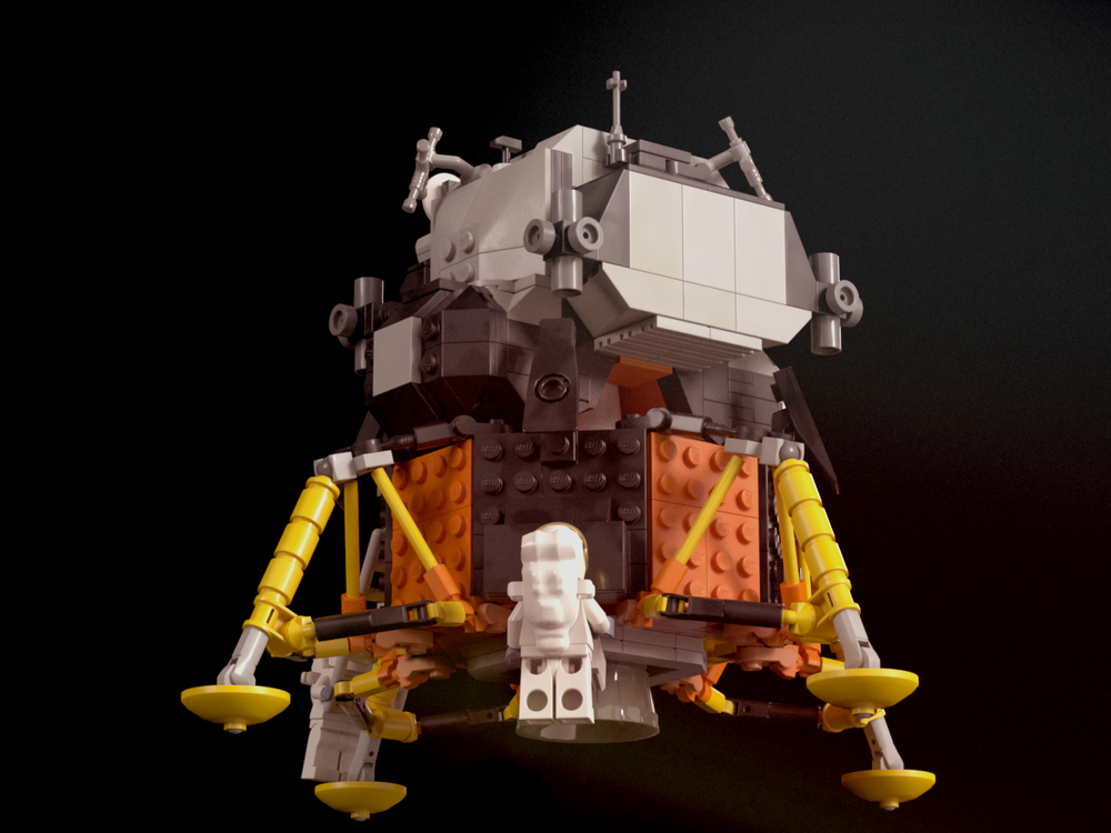 LEGO MOC Apollo Lunar Module by Ikhasi | Rebrickable - Build with LEGO