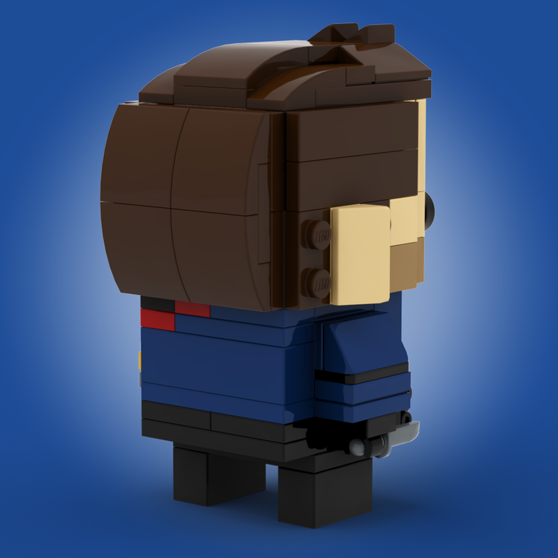 LEGO MOC Bucky Barnes BrickHeadz by Stormythos | Rebrickable - Build ...
