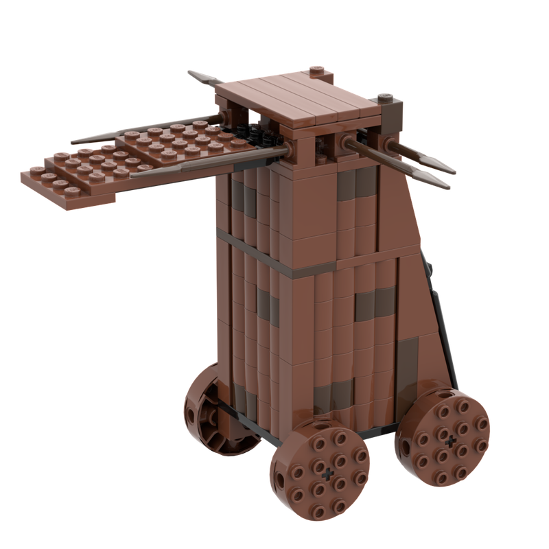 LEGO MOC Siege tower instructions by xerabrick | Rebrickable - Build ...