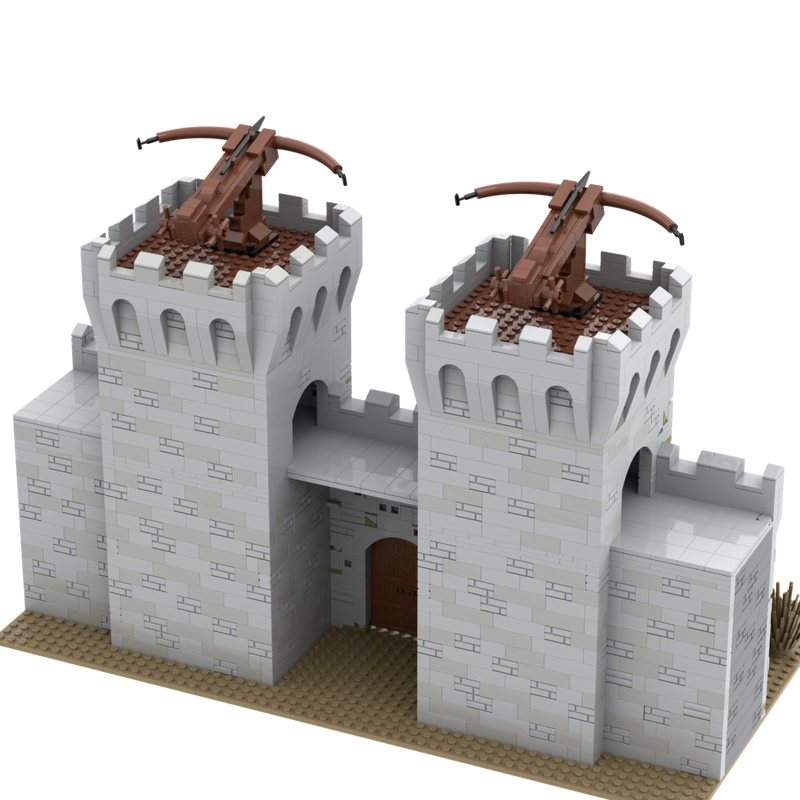 LEGO MOC Medival Gates by xerabrick | Rebrickable - Build with LEGO