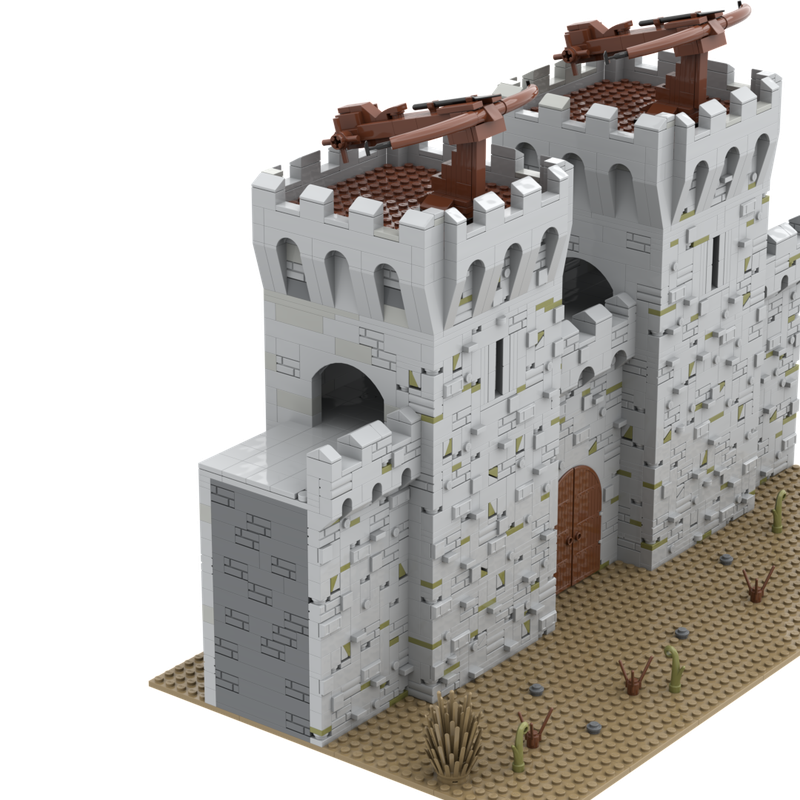 LEGO MOC Medival Gates by xerabrick | Rebrickable - Build with LEGO