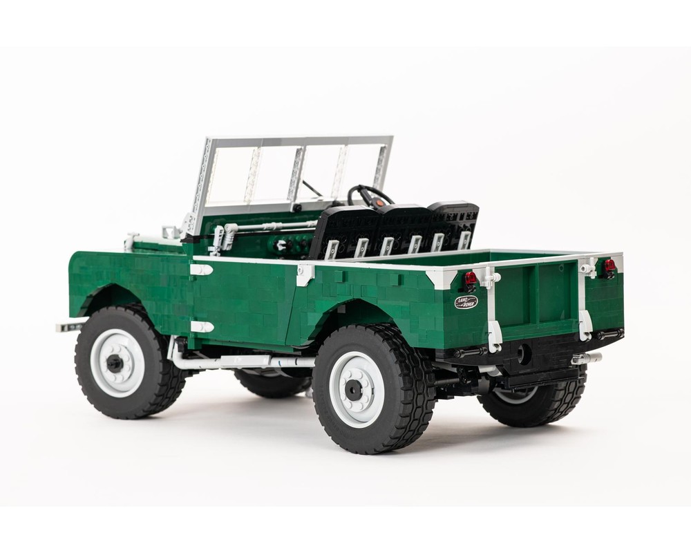 LEGO MOC Lego Land Rover Series 1 80" by Fanis | Rebrickable - Build ...