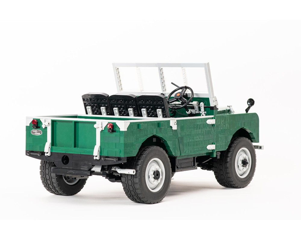 LEGO MOC Lego Land Rover Series 1 80" by Fanis | Rebrickable - Build ...
