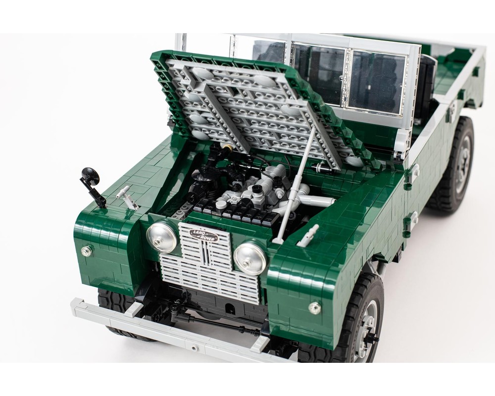 LEGO MOC Lego Land Rover Series 1 80" by Fanis | Rebrickable - Build ...