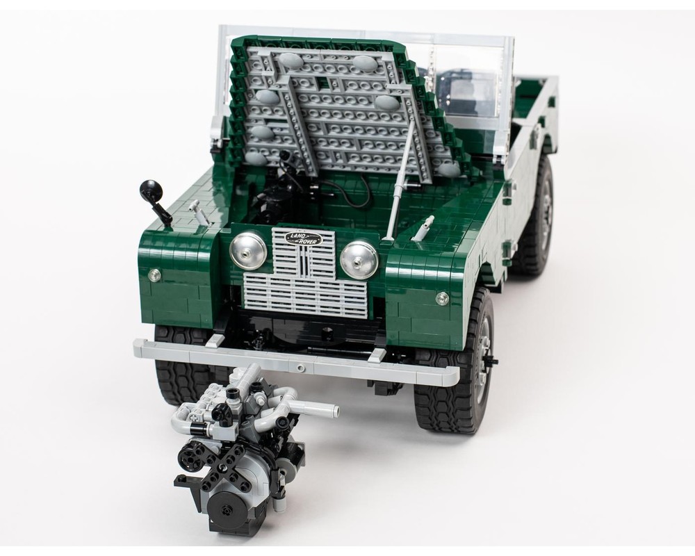 LEGO MOC Lego Land Rover Series 1 80" by Fanis | Rebrickable - Build ...