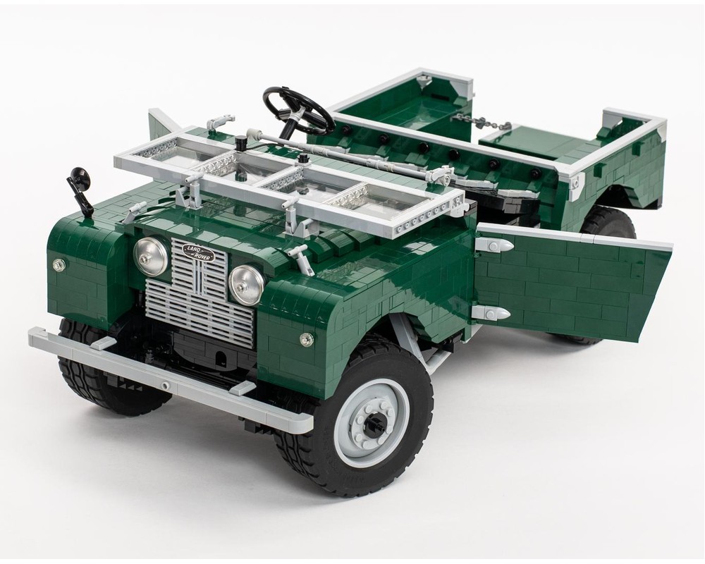 LEGO MOC Lego Land Rover Series 1 80" by Fanis | Rebrickable - Build ...