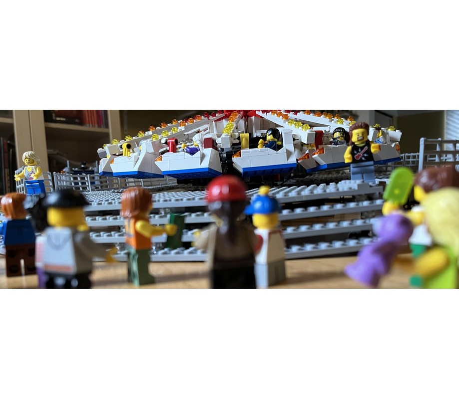 LEGO MOC Quasar Fairground Ride by Gdale | Rebrickable - Build with LEGO