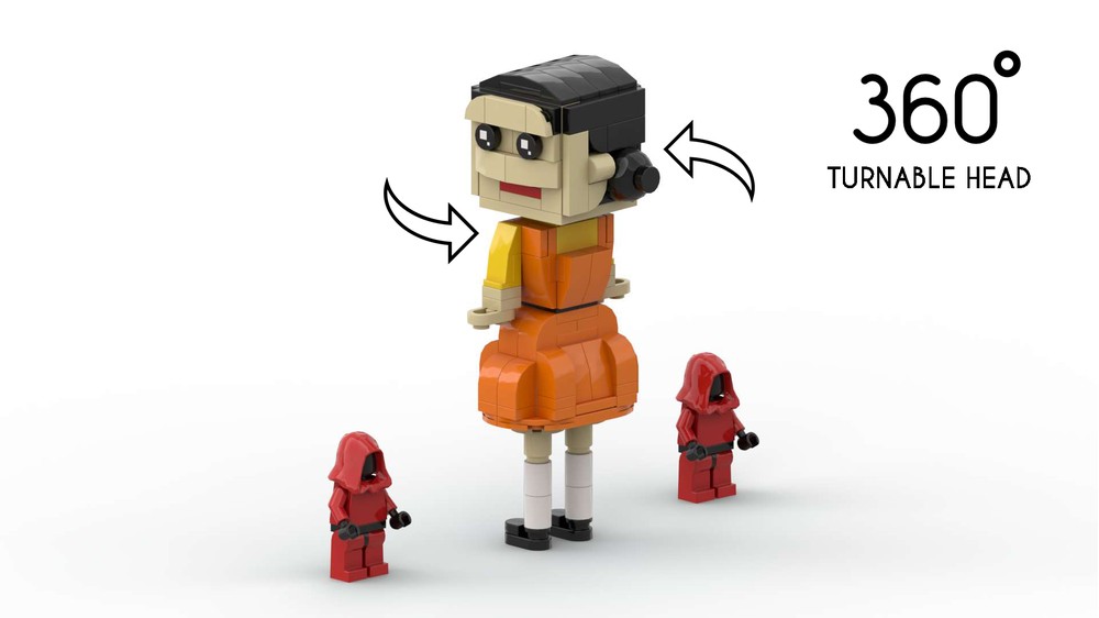 LEGO MOC Squid Game Doll by ansago79 | Rebrickable - Build with LEGO