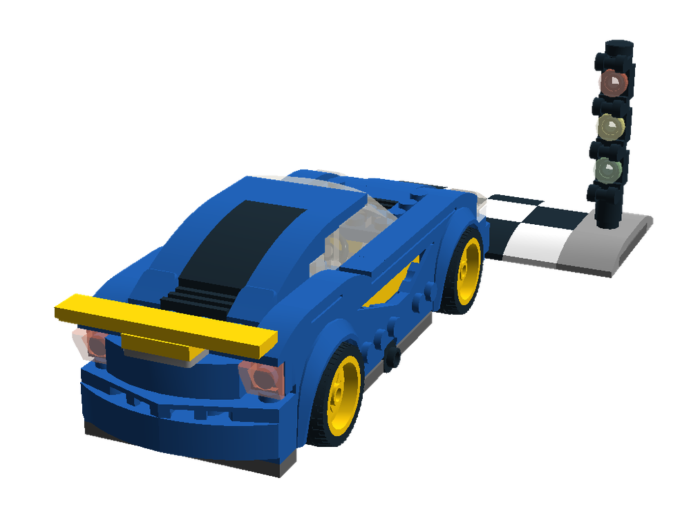LEGO MOC Custom Speed Champions Car by Turbo8702 | Rebrickable - Build ...