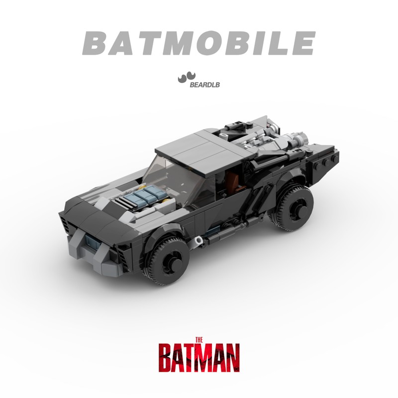 LEGO MOC the batmobile &Robert Pattinson 2022 by beardLB | Rebrickable ...