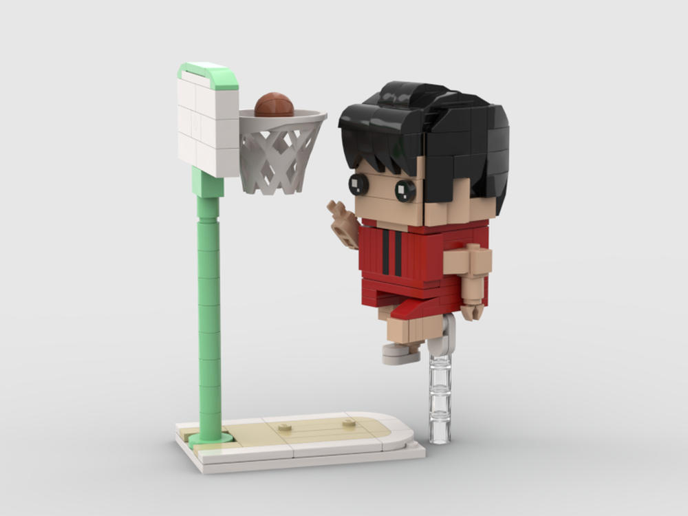 LEGO MOC Slam dunk-RUKAWA-Layup by ddtht | Rebrickable - Build with LEGO