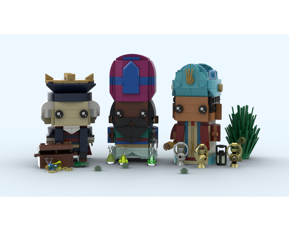 LEGO MOC Nativity Scene - The Three Kings / The Three Wise Men by ...