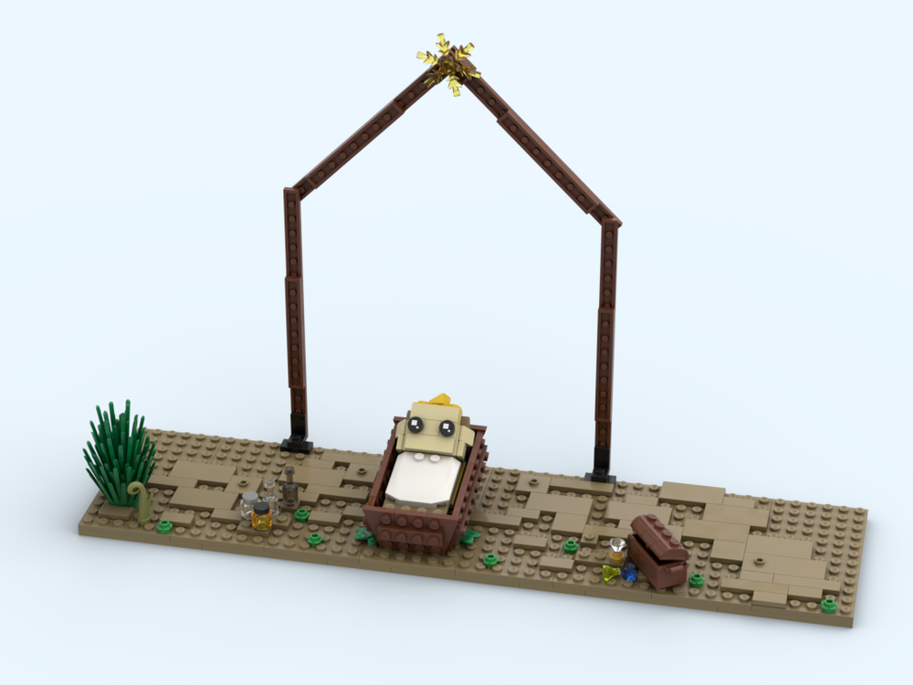 LEGO MOC Nativity Scene - Baby Jesus by GetMeBricked | Rebrickable ...