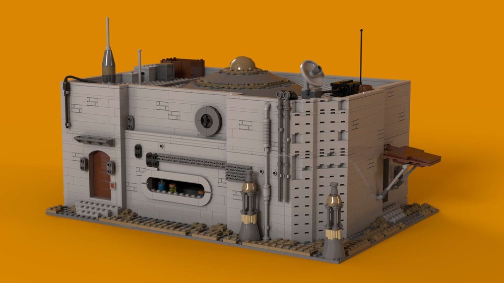 LEGO MOC Nevarro Cantina by dmonti79 | Rebrickable - Build with LEGO